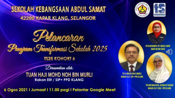 SLIDE PELANCARAN PROGRAM TRANSFORMASI SEKOLAH TS25 SK ABDUL SAMAT - g-36341108 | Membalik PDF ...