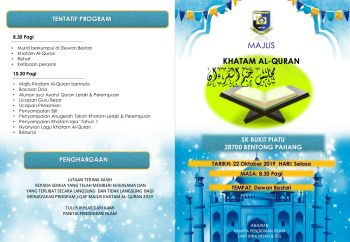 BUKU-PROGRAM-Majlis-Khatam-Al-Quran -pdf - hasnihussin2610 Flip PDF | AnyFlip