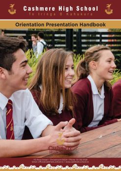 Orientation Booklet - Cashmere High School Flip PDF | AnyFlip