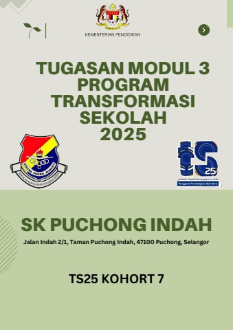 TUGASAN MODUL 3 KOHORT 7 PROGRAM TS25 (Report) - g-50430319 Flip PDF | AnyFlip