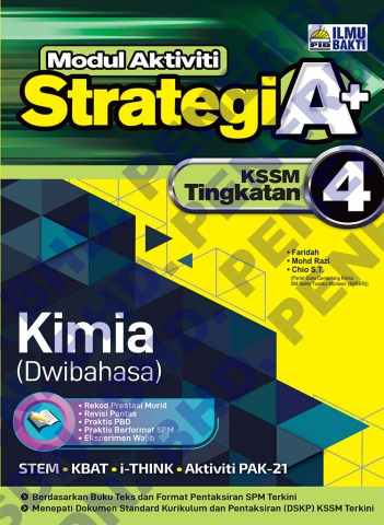 Strategi A+ Ting 4 - Kimia