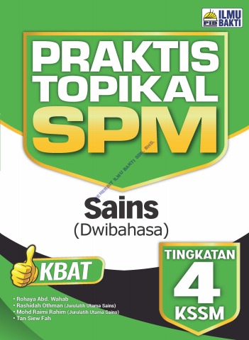 Praktis Topikal Sains T4 - Penerbit Ilmu Bakti Flip PDF | AnyFlip