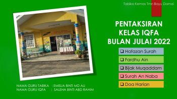 TAJUK PENTAKSIRAN IQFA BULAN JULAI 2022 - salehaabdrahim84 Flip PDF ...