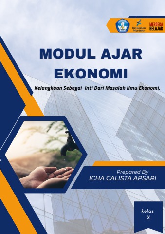 Blue And Orange Modern Financial Report Cover Page - Icha Calista Apsari Flip PDF | AnyFlip
