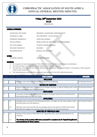 5 AGM 2023 Minutes Draft - sg Flip PDF | AnyFlip