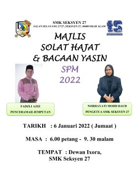 PROGRAM SOLAT HAJAT DAN BACAAN YASIN - azieban Flip PDF | AnyFlip