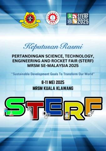 Keputusan Rasmi Pertandingan STERF 2025 MRSM SE-MALAYSIA