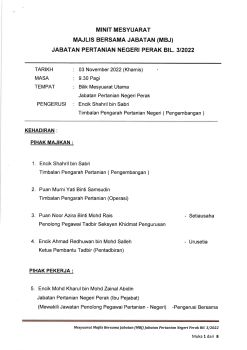 Minit MBJ Bil 3/2022 - doaperak.bkp Flip PDF | AnyFlip