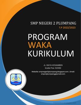 PROGRAM KERJA WAKA 2022 - retnoharti33 Flip PDF | AnyFlip