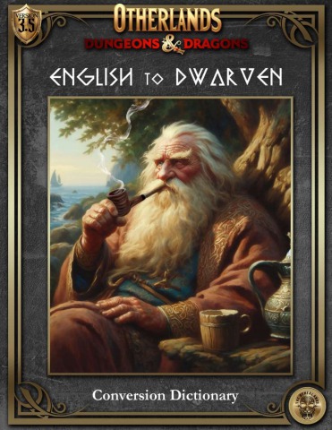 English to dwarvish conversion dictionary