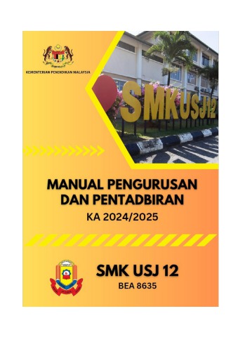 SMK USJ 12 Manual Pengurusan dan Pentadbiran KA 2024 2025
