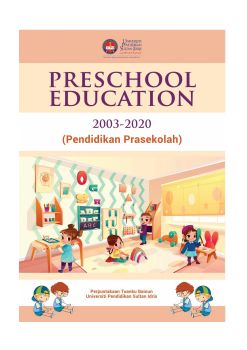 Preschool Education - anizah Flip PDF | AnyFlip
