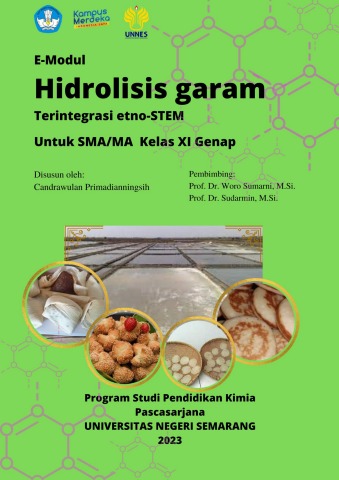 Modul Elektronik Terintegrasi Etno-STEM untuk Literasi Kimia Siswa dengan Model Pembelajaran ...