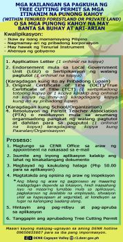 ISSUANCE OF TREE CUTTING PERMIT FOR PLANTED TREES OR TREES THAT POSE ...