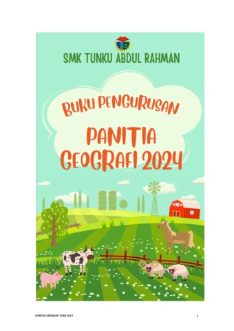 Buku Pengurusan Panitia Geografi 2024/25 - NUR LIYANA LIAN ABDULLAH @ LIAN LEE LEE KPM-Guru Flip ...