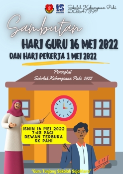 Hari Guru dan Hari Pekerja Peringkat SK Pahi 2022 - fatin0404 Flip PDF ...
