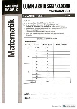 UASA - Form 2 (Model Soalan) - Haziq N Childe Flip PDF | AnyFlip