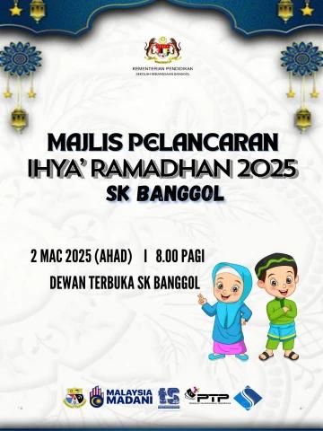 BUKU PROGRAM MAJLIS PELANCARAN IHYA' RAMADHAN 2025