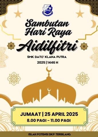 Buku Program Jamuan Hari Raya Aidilfitri