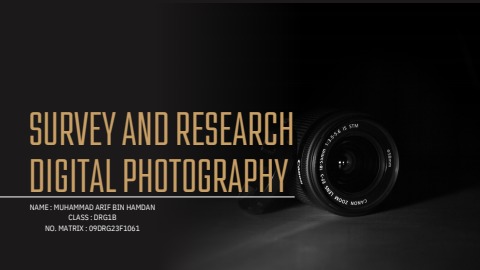 MUHAMMAD ARIF BIN HAMDAN PHOTOGRAPHY