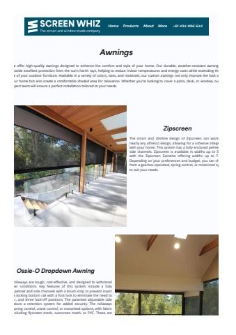 Awnings & Outdoor Screens Sydney | Zipscreen & Alfresco Awnings ...
