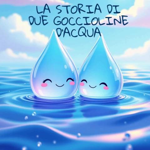 LA STORIA DI DUE GOCCIOLINE D'ACQUA