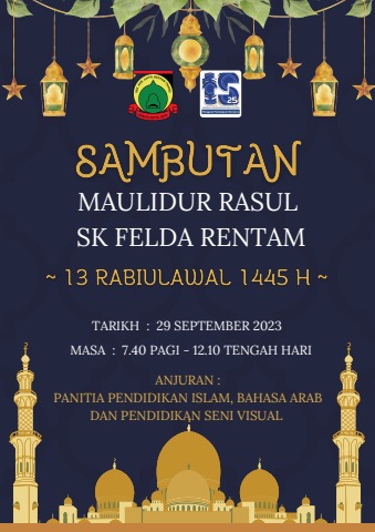 BUKU PROGRAM SAMBUTAN MAULIDUR RASUL SK FELDA RENTAM 2023