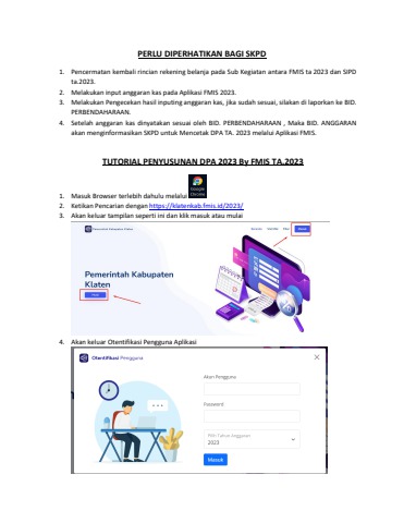TUTORIAL PENYUSUNAN DPA 2023 By FMIS TA 2023 - mas.lin297 Flip PDF | AnyFlip
