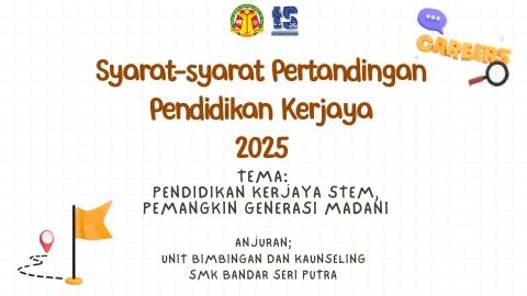 SYARAT PERTANDINGAN KERJAYA SMKBSP 2025 - cikguaida86 Flip PDF | AnyFlip