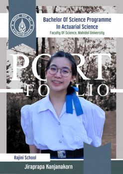 Actuarial Science Portfolio (Mahidol) - จิรประภา กาญจนากร Flip PDF ...