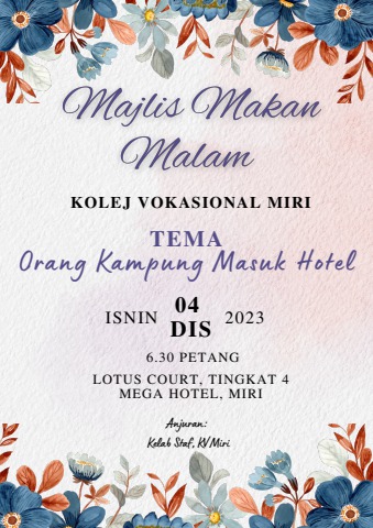 Buku Program Majlis Makan Malam Kv Miri - Grace Teo Flip PDF | AnyFlip