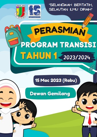 PERASMIAN PROGRAM TRANSISI TAHUN 1 SKB 2023 (1) - ShafikahLaoshi Flip ...