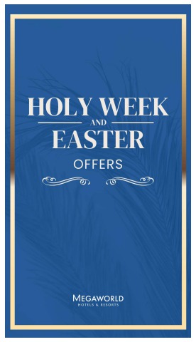 Easter and Holy Week Offers 2024 - Megaworld Hotels & Resorts Flip PDF ...