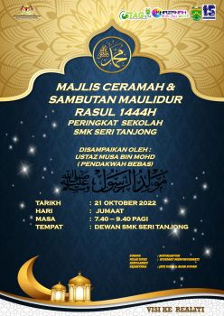 Buku Program Ceramah & Sambutan Maulidur Rasul 1444H SMK SERI TANJUNG ...