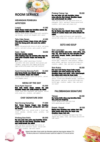 Menu Room service Grand Zuri Lubuklinggau - edp.lubuklinggau Flip PDF ...