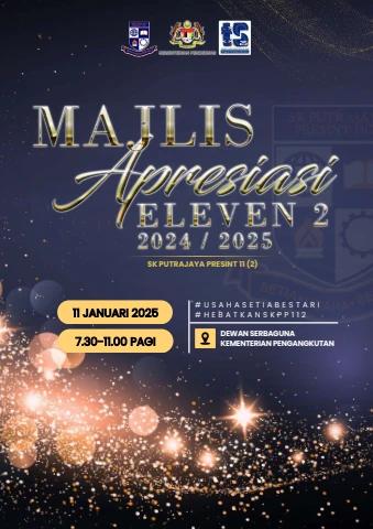 Majlis Apresiasi Eleven 2 Sesi 2024/2025 - SKPP 11(2) Flip PDF | AnyFlip
