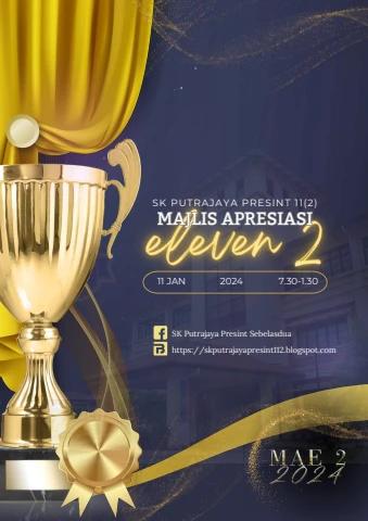 Majlis Apresiasi Tahun 6 Sesi 20242025 (1) - SKPP 11(2) Flip PDF | AnyFlip