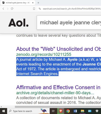 About the "Web" Unwelcome and Insidious Efforts to Further Obfuscate ...