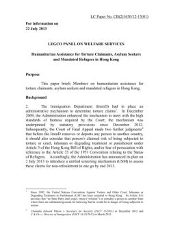 LC Paper No. CB(2)1630/12-13(01) - LegCo - Guset User Flip PDF | AnyFlip