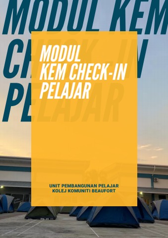 MODUL KEM CHECK-IN PELAJAR - Shamsuddin Amin Flip PDF | AnyFlip