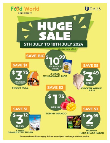 Order # 21589 - Food World - Flyers PROOF