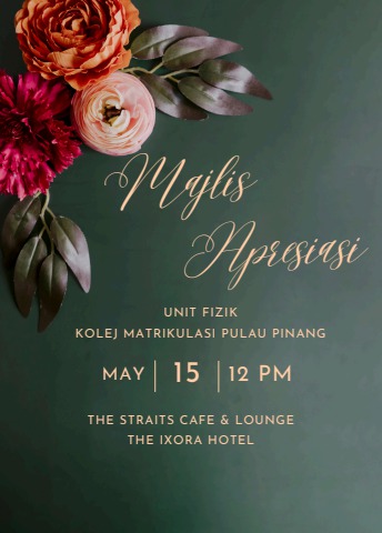 MAJLIS APRESIASI UNIT FIZIK KMPP