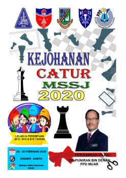 Buku Program Kejohanan Catur MSSJ 2020 - muaras.6691 | Membalik PDF Dalam talian | AnyFlip