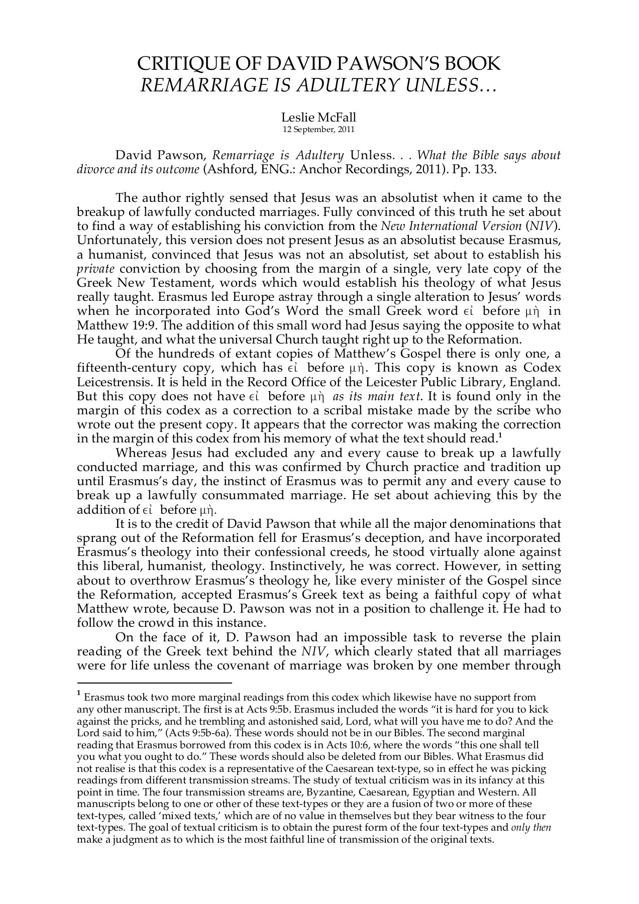 Fornication Unlawful Carnal Knowledge