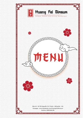Menu Huang Fei Dimsum