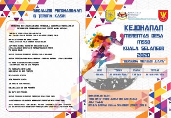 KEJOHANAN MERENTAS DESA MSSD KUALA SELANGOR 2020 - Siti Noor Md Isa ...