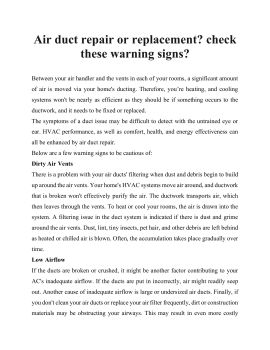 Air duct repair or replacement-warning sign - BDGroup Flip PDF | AnyFlip