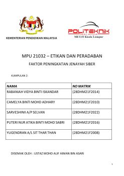 ebook-MPU 21032 Jenayah Siber - ccamelyaadhary Flip PDF | AnyFlip