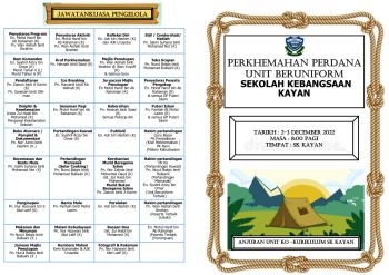BUKU PROGRAM PERKHEMAHAN 2022 - Jie Hashim Flip PDF | AnyFlip