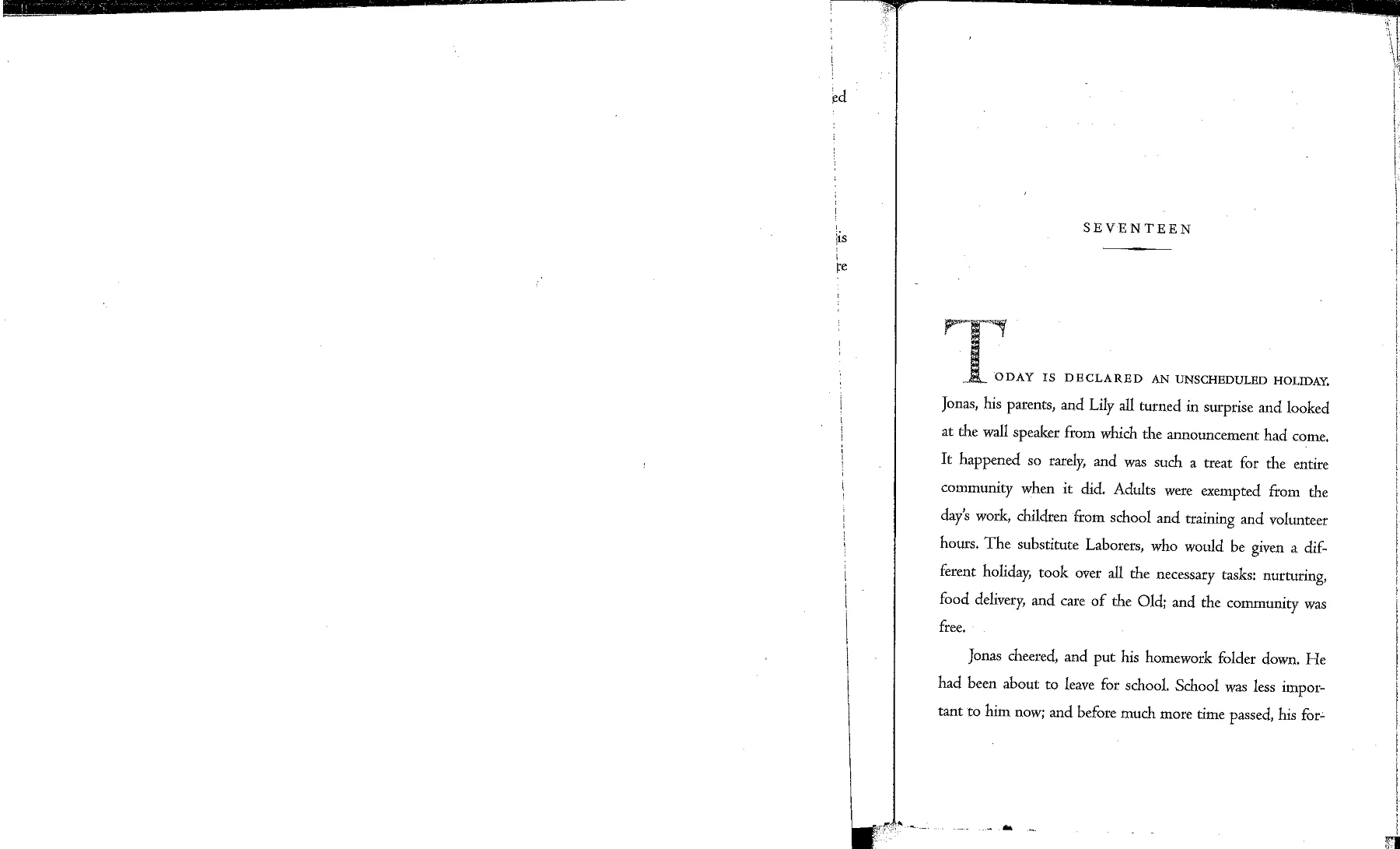 Chapter 17 The Giver